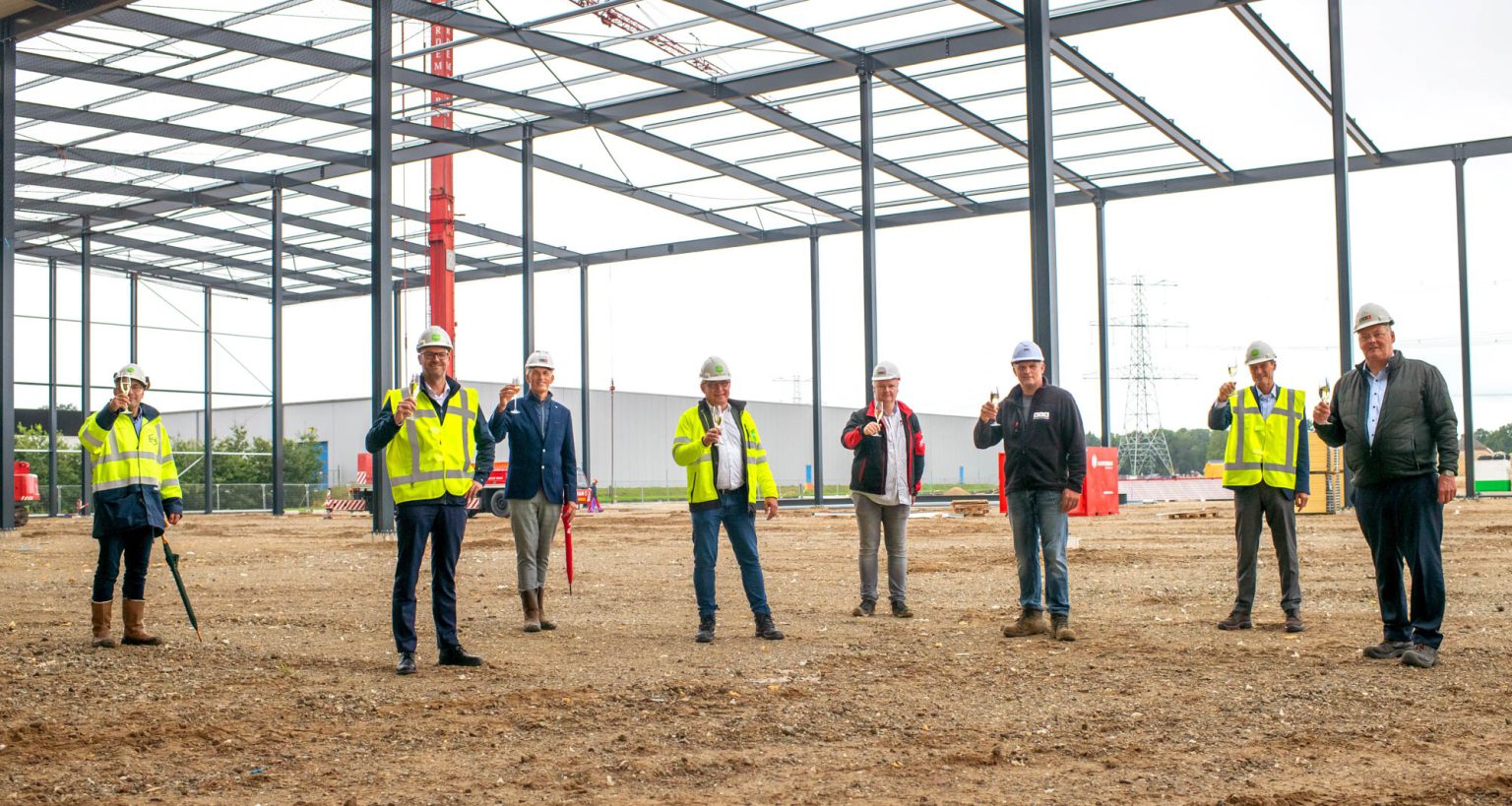 Nieuwbouw distributiecentrum Avebe-locatie Ter Apelkanaal bereikt ...